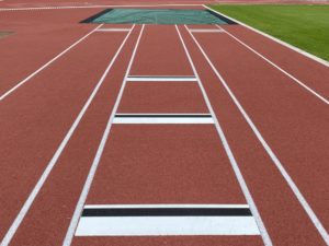 Weitsprunganlage für Wettkämpfe und Training